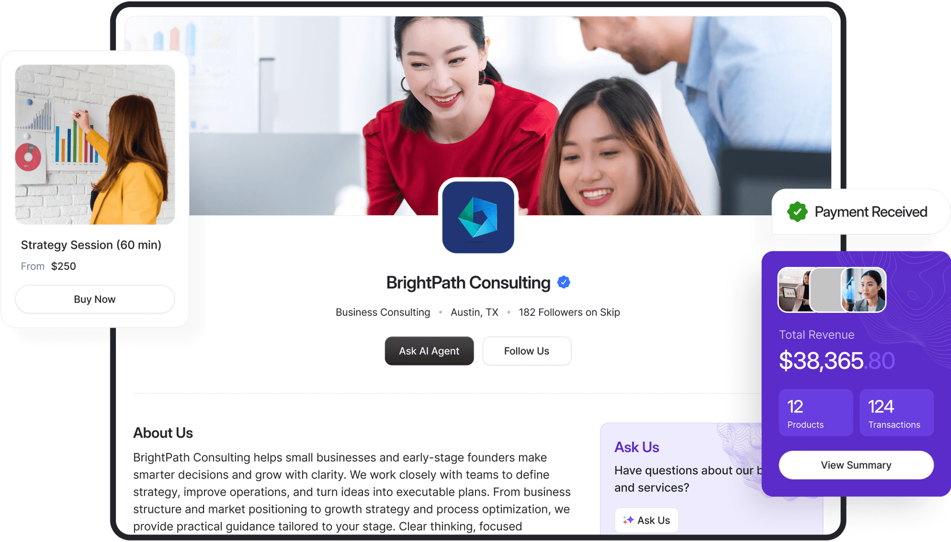 Skip — AI Tools to Fund, Grow, and Run Your Business