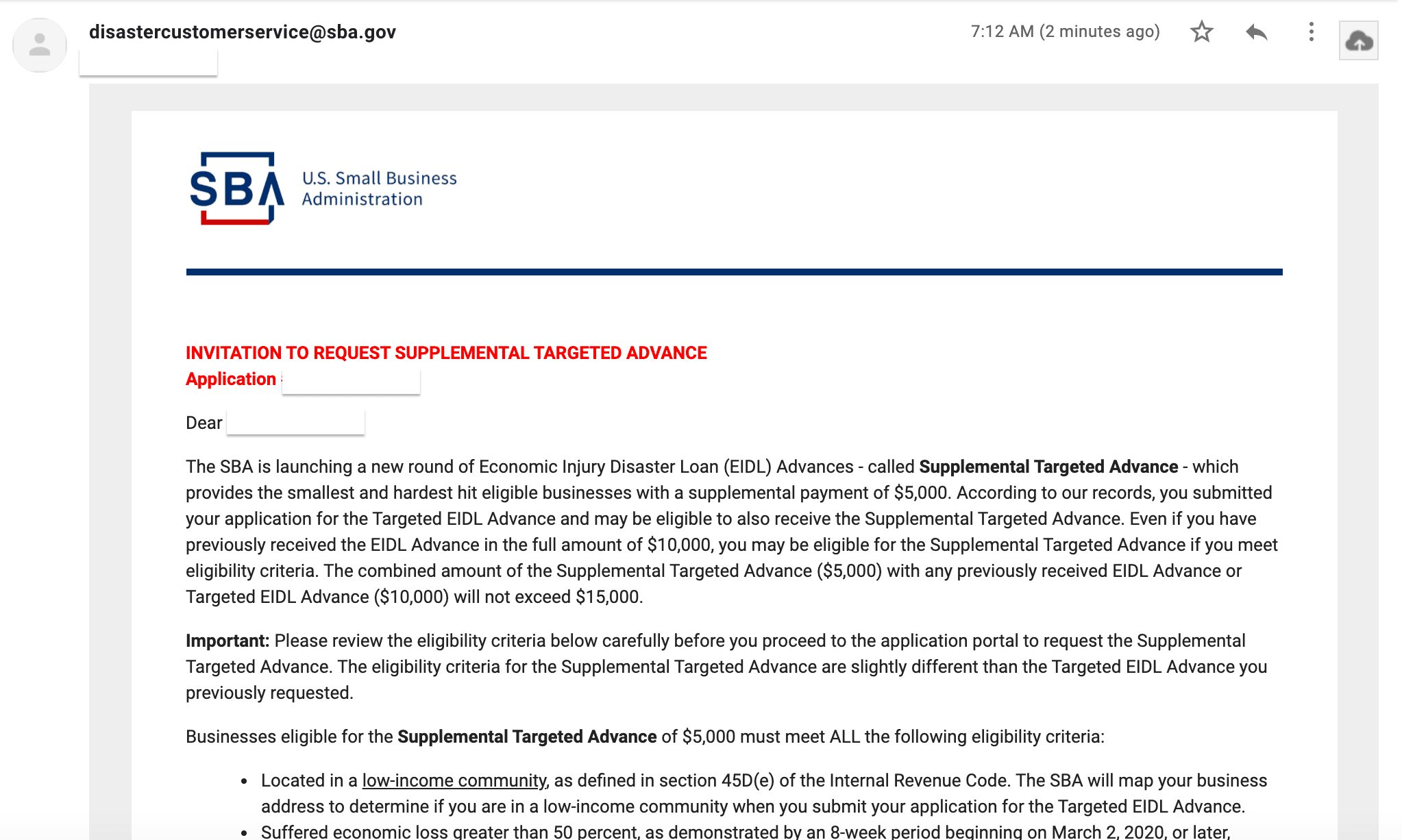 Step-by-Step Instructions to New $5K EIDL Grant from the SBA