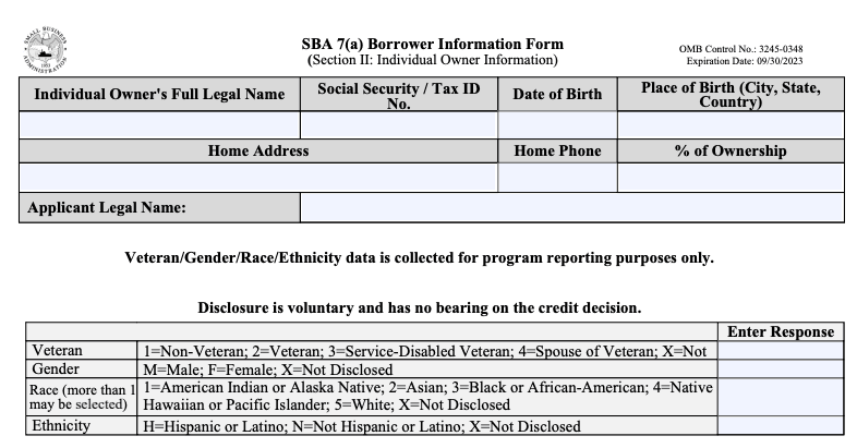 How to Complete SBA Form 1919 in 7 Steps