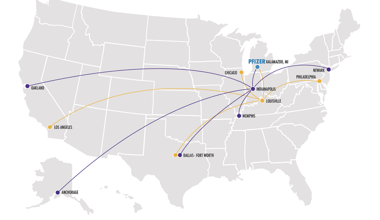 Vaccine Distribution Timeline in Maps