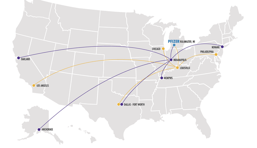Vaccine Distribution Timeline in Maps