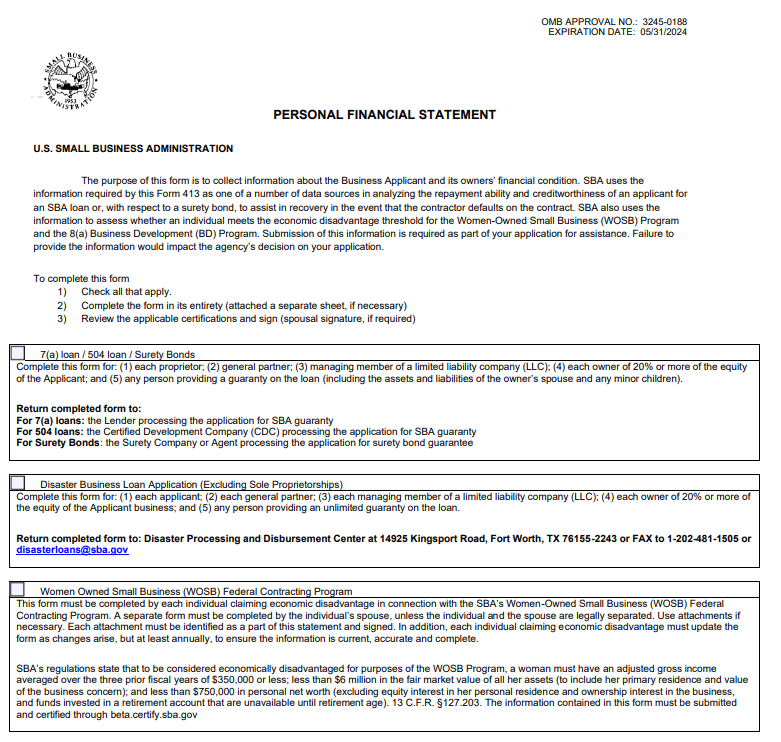 How To Complete the 5 New EIDL Forms